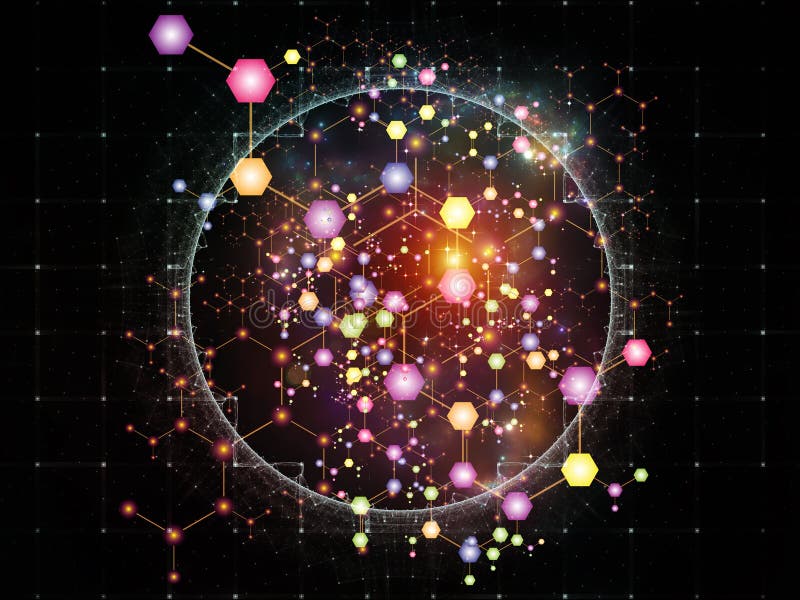 Atomic Radiation stock illustration. Illustration of research - 196086377