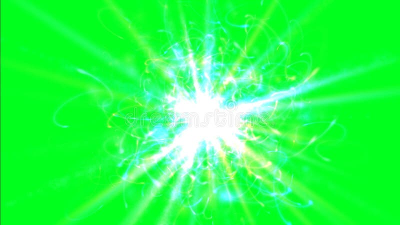 Atomic Rays on Green Screen Stock Footage - Video of medicine, fallout ...