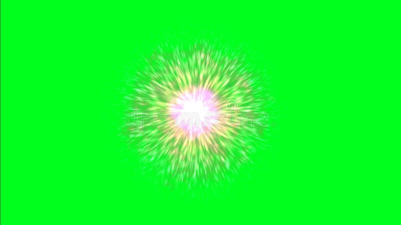 Atomic Rays on Green Screen Stock Footage - Video of nuclear, plutonium ...