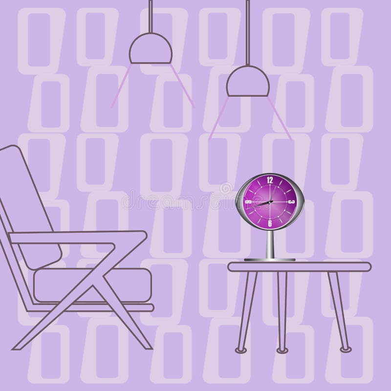 Clock with atomic bomb. stock vector. Illustration of explosion - 91245786