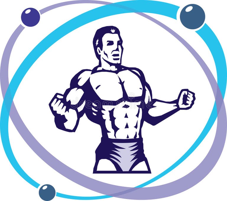Atomic Strongman Stock Illustrations – 1 Atomic Strongman Stock ...