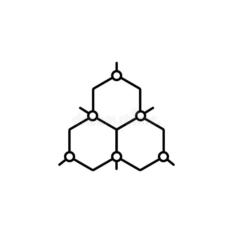 Atomic Structure, Atoms, Chemical Formula Icon. Element of Technology ...