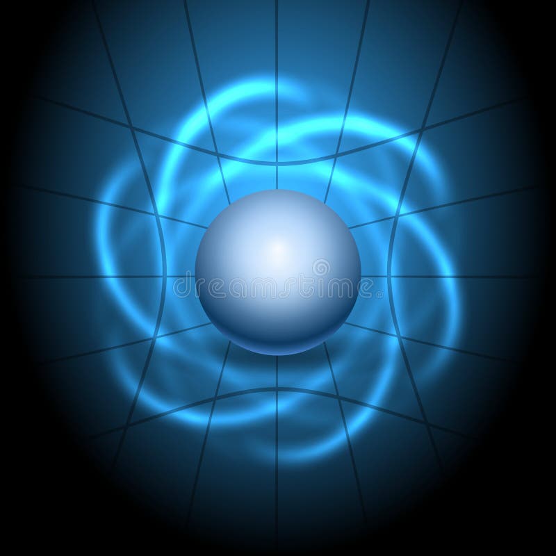 Atomic Structure Background Stock Illustration - Illustration of ...