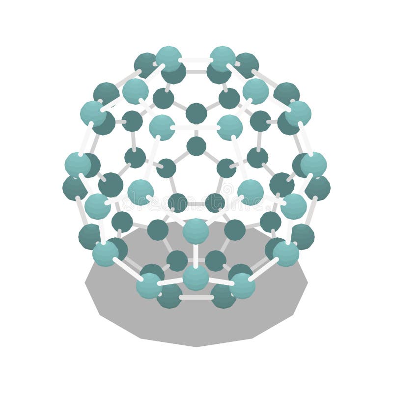 Atomic Structure Ball Composition Stock Vector - Illustration of sensor ...