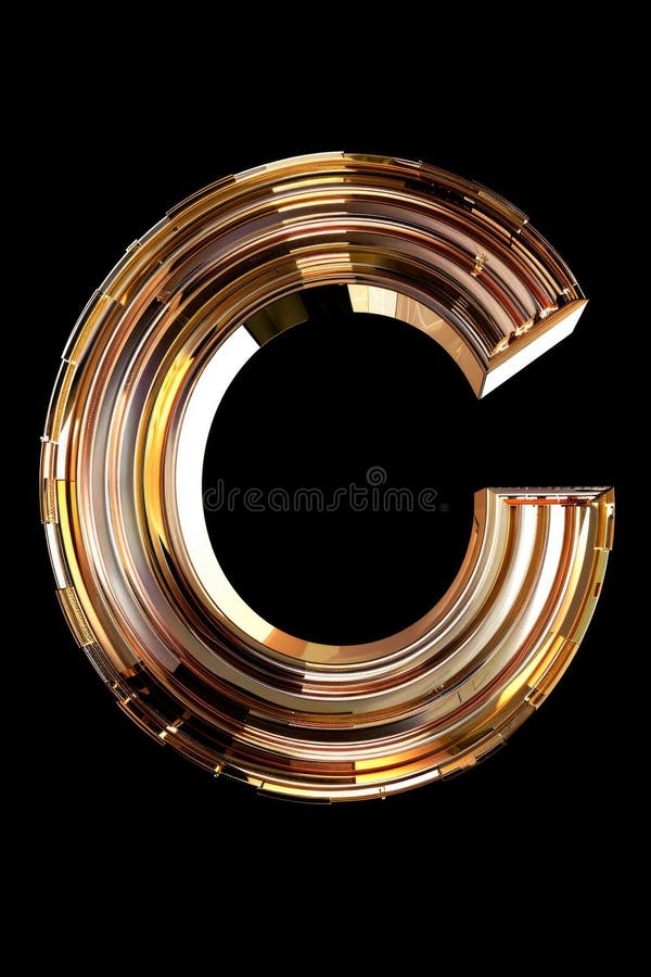 Atomic Structure of a Carbon Atom Showing Its Shiny Surface Stock Image ...