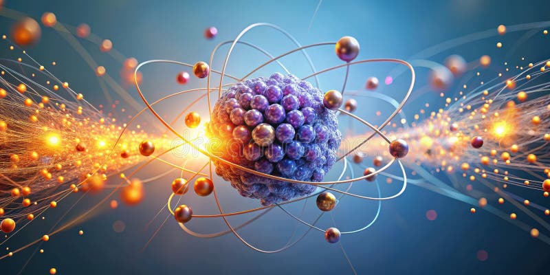 Atomic Structure Energy Release and Particle Interactions in a Vibrant ...