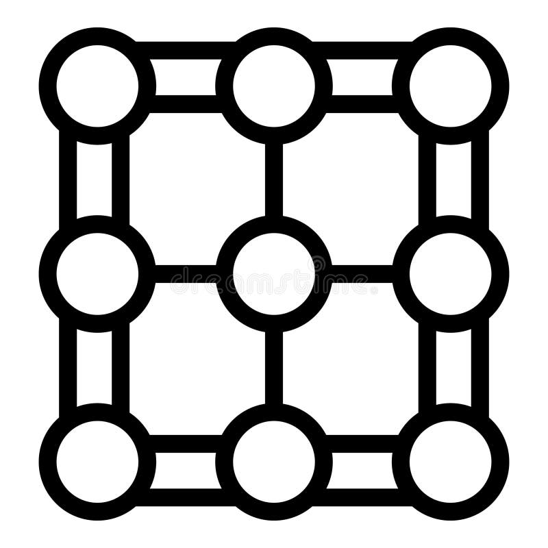 Atomic Structure Icon Outline Vector. Teacher Scientist Stock Vector ...