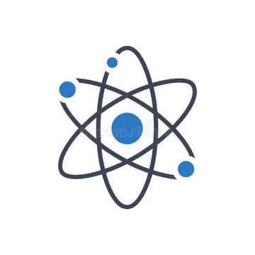 Atomic Structure Icon stock vector. Illustration of atomic - 361729698