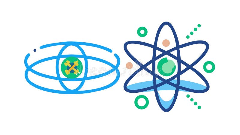 Atomic Structure Protected by a Strong Shield, Symbolizing Nuclear ...