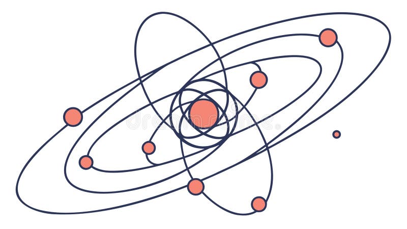 Atomic Structure, Scientific Discovery, Vector Design Generative AI Stock Vector - Illustration ...