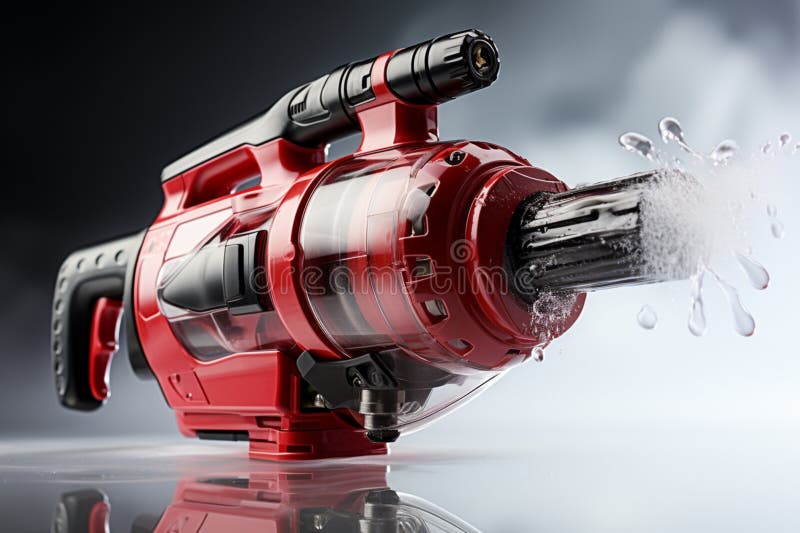 Atomizing Nozzles on Black Background Stock Illustration - Illustration ...