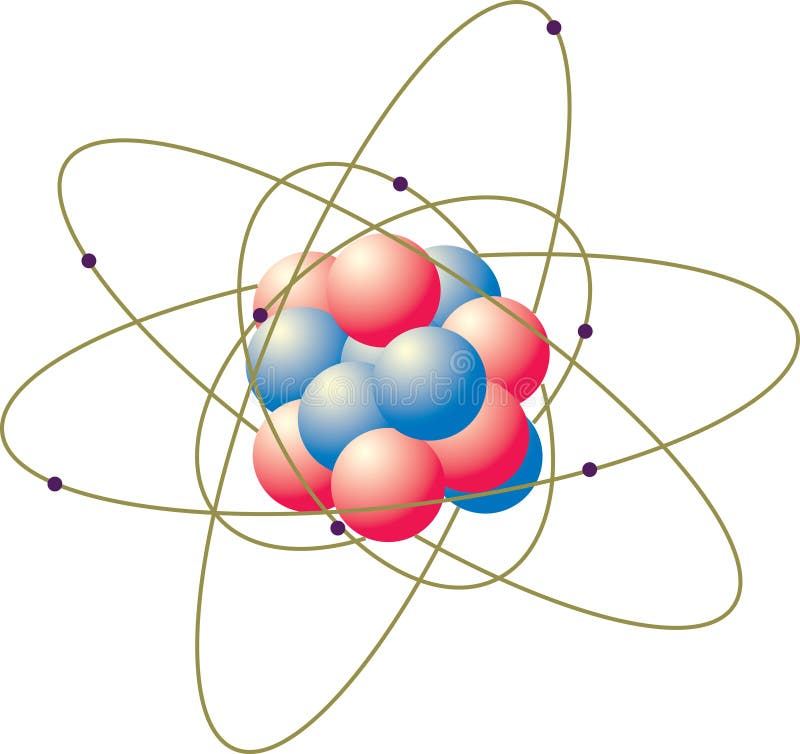 Atoms stock illustration. Illustration of background, revolve - 7059514