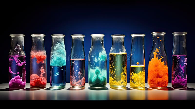 Atoms basic chemistry stock illustration. Illustration of electron ...