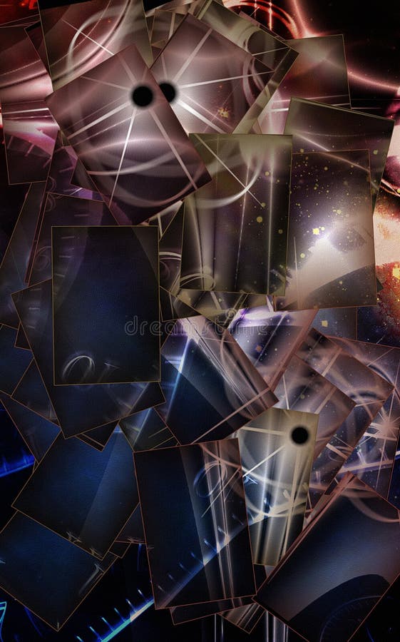 Time and Quantum Physics stock illustration. Illustration of concept ...
