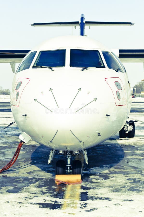 Fueling the aircraft stock photo. Image of chicago, engine - 4358296