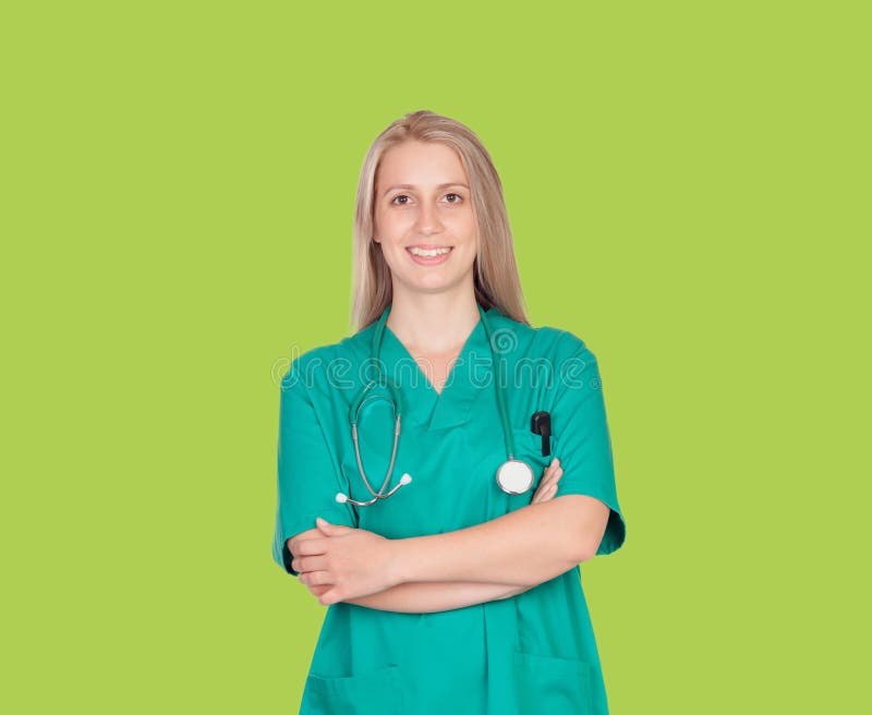 Atractive Medical Girl with a Megaphone Stock Image - Image of great ... Atractive Medical Girl with a Megaphone Stock Image - Image of great ...