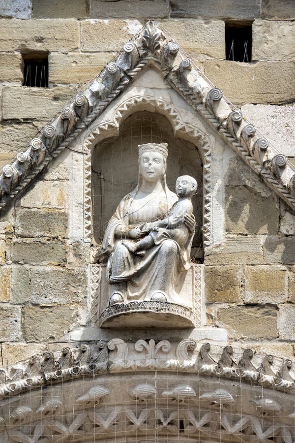 Atri Cathedral stock image. Image of roman, architecture - 224212291