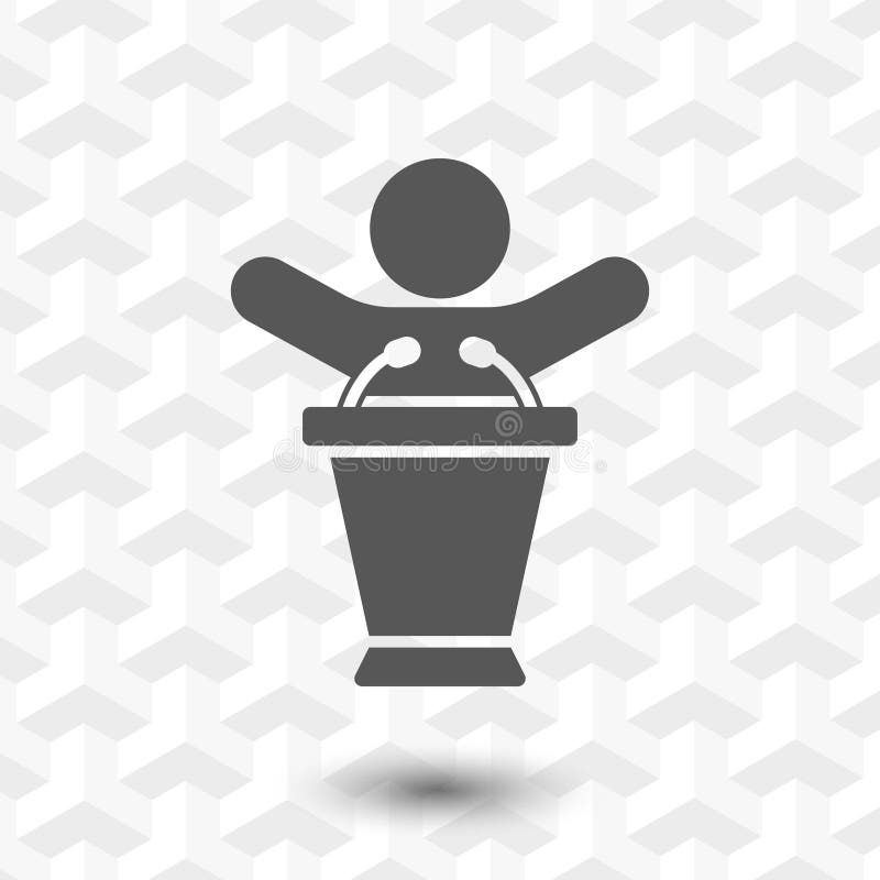 Atril Con Diseño Plano Del Ejemplo Del Vector De La Acción Del Icono ... Atril Con Diseño Plano Del Ejemplo Del Vector De La Acción Del Icono ...