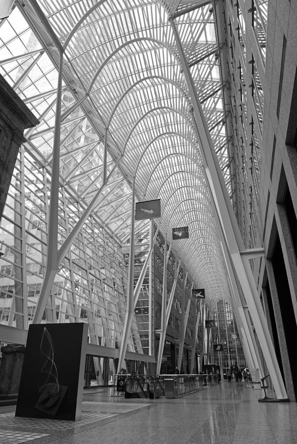 Atrium Architecture in Toronto Canada Editorial Stock Photo - Image of ...
