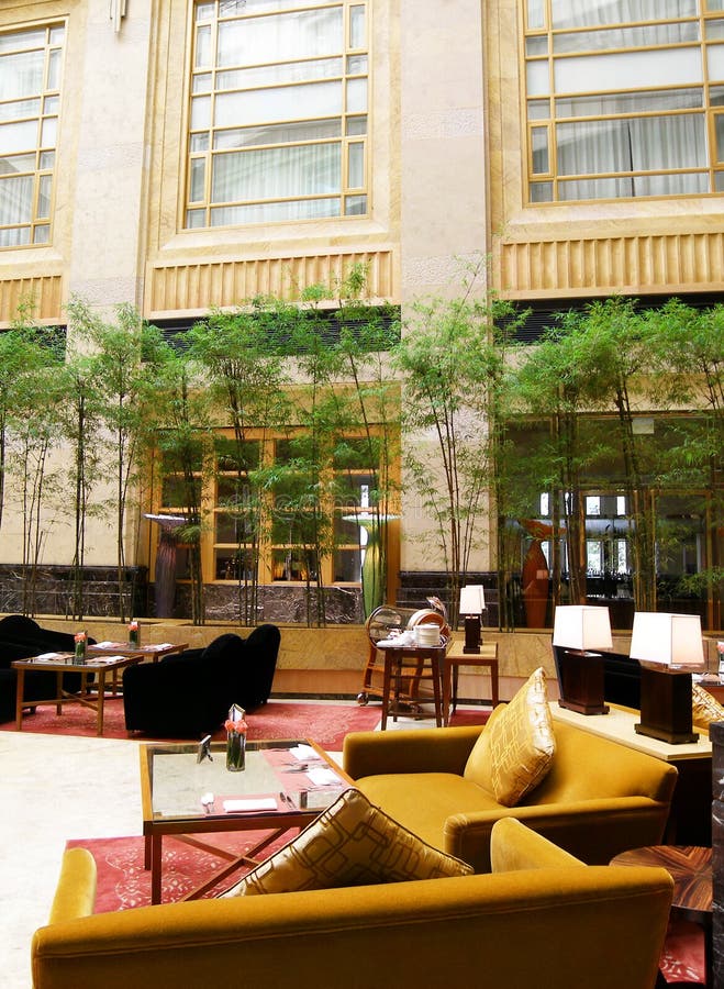Atrium Dining, Luxury Hotel Stock Image - Image of british, colonial ...