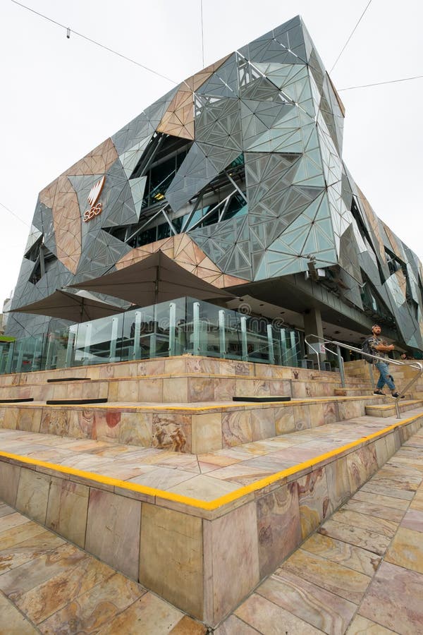 Federation Square.Melbourne City Editorial Stock Photo - Image of ...