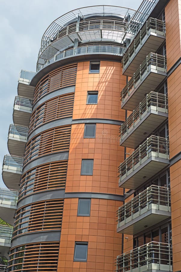 Atrium, London editorial stock image. Image of balcony - 59822694