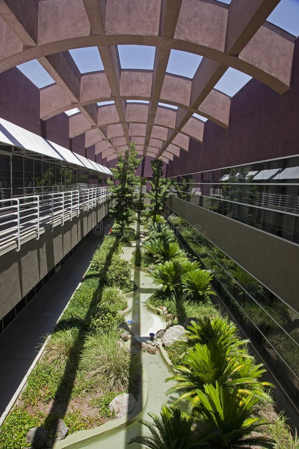 Atrium stock photo. Image of rail, rocks, trees, dirt - 31897678