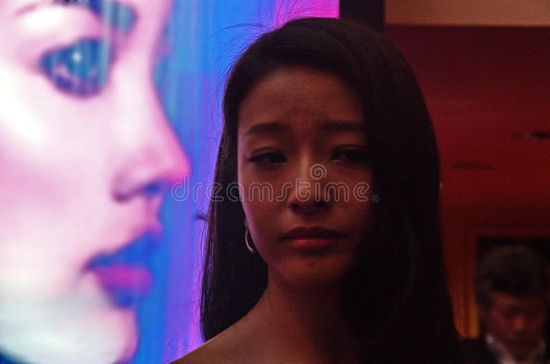 Atriz chinesa Lan Yueting foto editorial. Imagem de actriz - 70322966