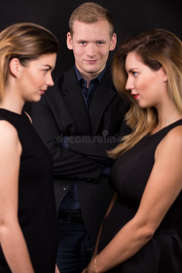 Atrractive Women are Arguing Stock Image - Image of betrayal ...