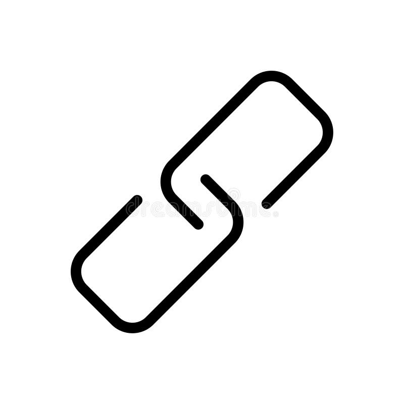 Attach Vector Glyph Color Icon Stock Illustration - Illustration of ...