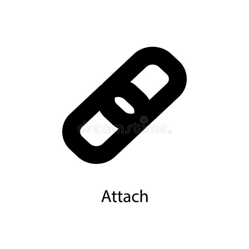 Attach Sign Icon. Detailed Set of Minimalistic Icons. Premium Graphic ...