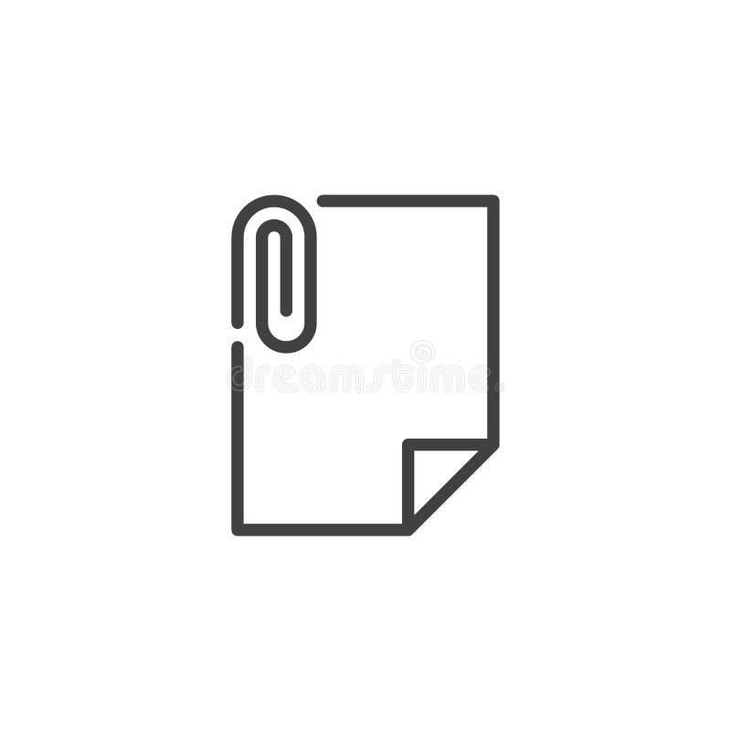 Outline Set of Attached Info, Ad and Operational Excellence Line Icons ... Outline Set of Attached Info, Ad and Operational Excellence Line Icons ...