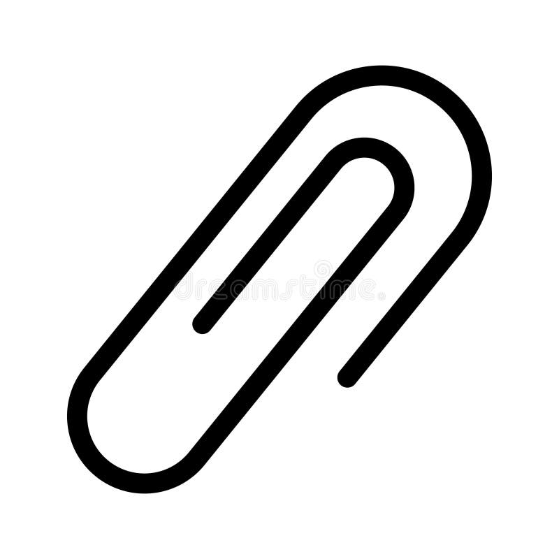 Attachment Sign. Attachment Round Isolated Ribbon Label. Stock Vector ...