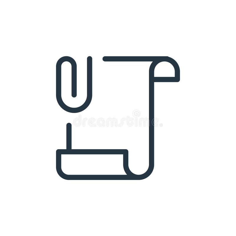 Attachment Icon. Filled Attachment Icon for Website Design and Mobile ...