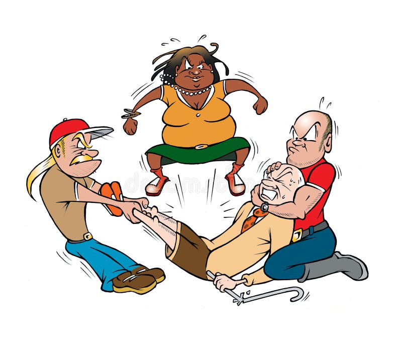 Attack stock illustration. Illustration of abuse, hurt - 5839460