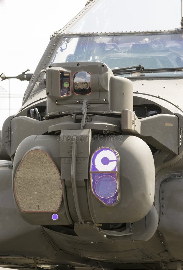 Attack Helicopter Landing Gear Stock Image - Image of aviation ...