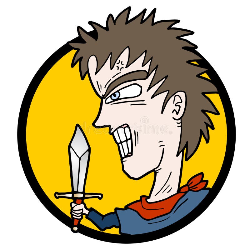 Attack icon stock vector. Illustration of cartoon, fight - 31131274