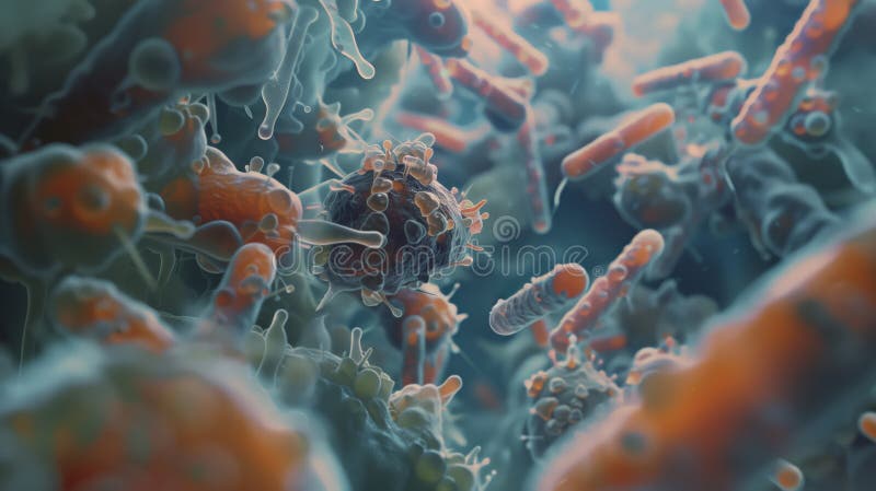 The Attack of Microbes on the Human Body. a Mutation of a Dangerous ...