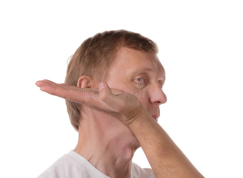 Attack To the Head for Defeat. Stock Photo - Image of background ...