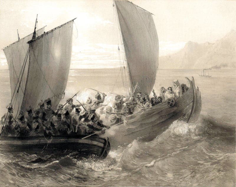 The Attack of the Turks. stock illustration. Illustration of kurds ...