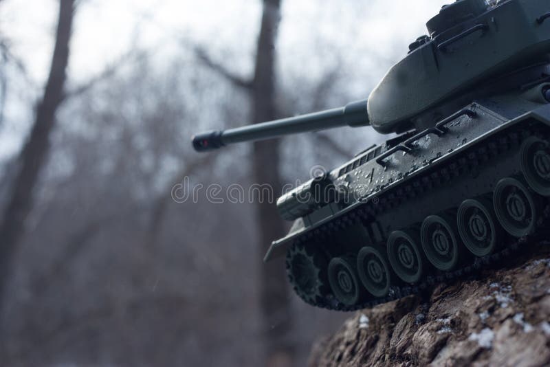 Attack the War. Attack the Tank Stock Image - Image of black, nature ...