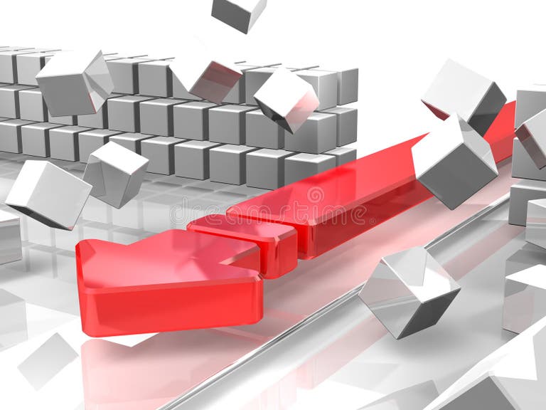 Break Barriers Stock Illustrations – 581 Break Barriers Stock ...