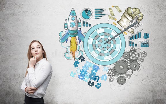 Atteindre un but image stock. Image du bénéfice, récompense - 66584243