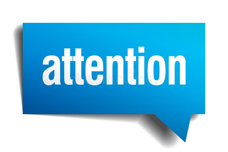 Attention speech bubble. stock vector. Illustration of peeler - 153377598