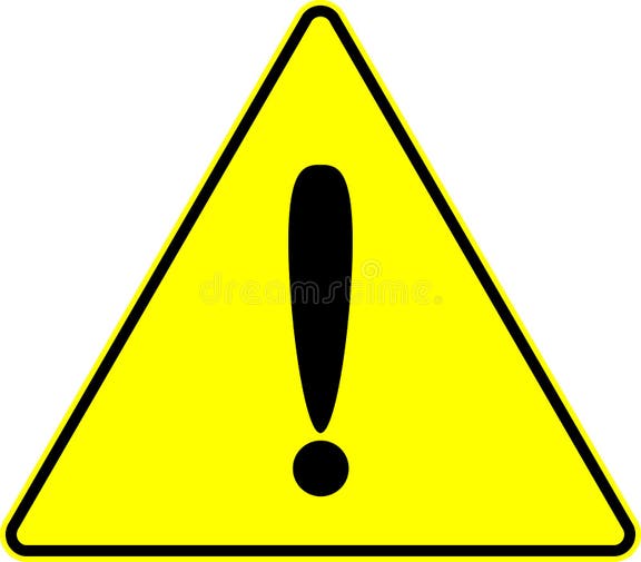 Beware Yellow Sign Stock Illustrations – 20,087 Beware Yellow Sign ...