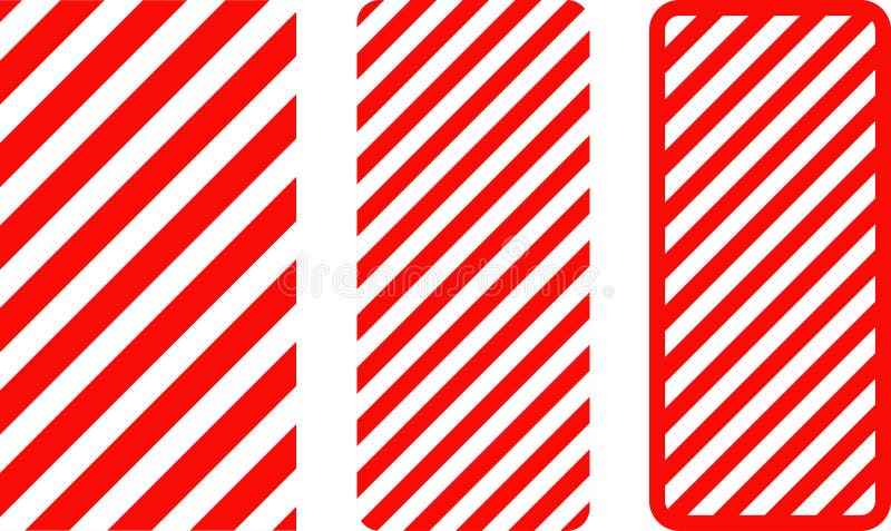 Attention Danger Warning Caution Vector Signs. Various White and Red ...