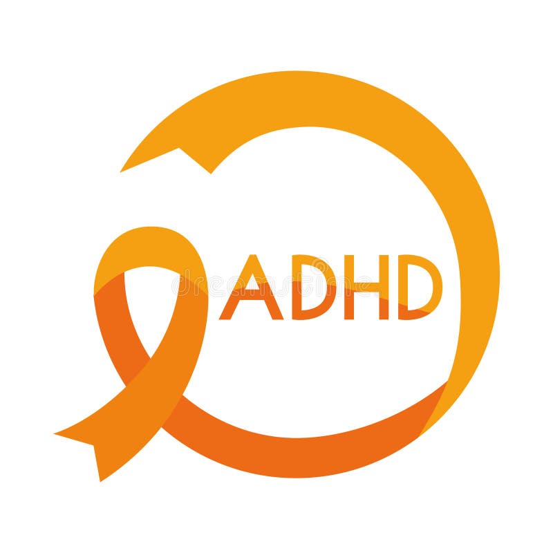 Attention Deficit Hyperactivity Disorder Adhd Stock Vector ...