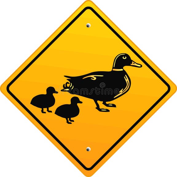 Duck Sign Stock Illustrations – 23,257 Duck Sign Stock Illustrations ...