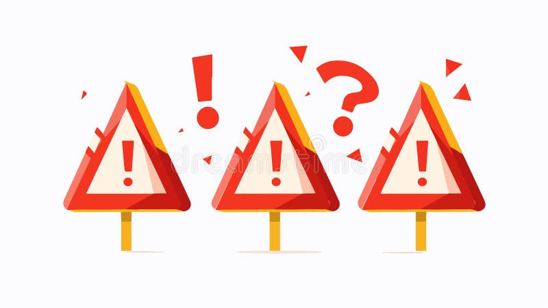 Attention-Grabbing Warning Exclamation Mark Triangle Sign Image for ...