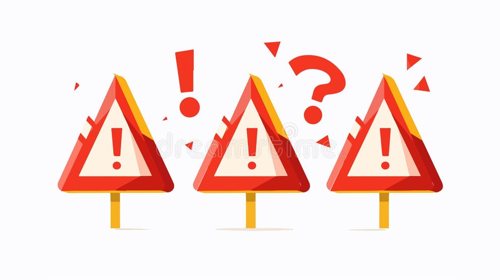 Attention-Grabbing Warning Exclamation Mark Triangle Sign Image for ...